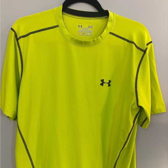 Under Armour | Shirts | Under Armour Mens Neon Green Tshirt | Poshmark